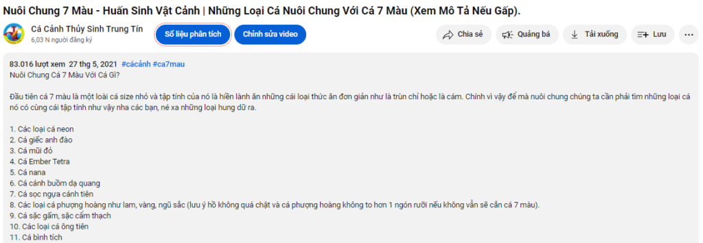 Cá Bảy Màu Dumbo Red Tail Size M - Vẻ Đẹp Huyền Diệu