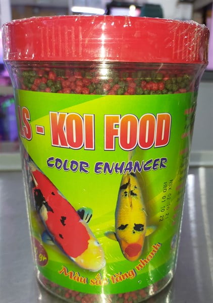 KOI FOOD LS 500 GR HŨ - Cá Cảnh Thủy Sinh Trung Tín